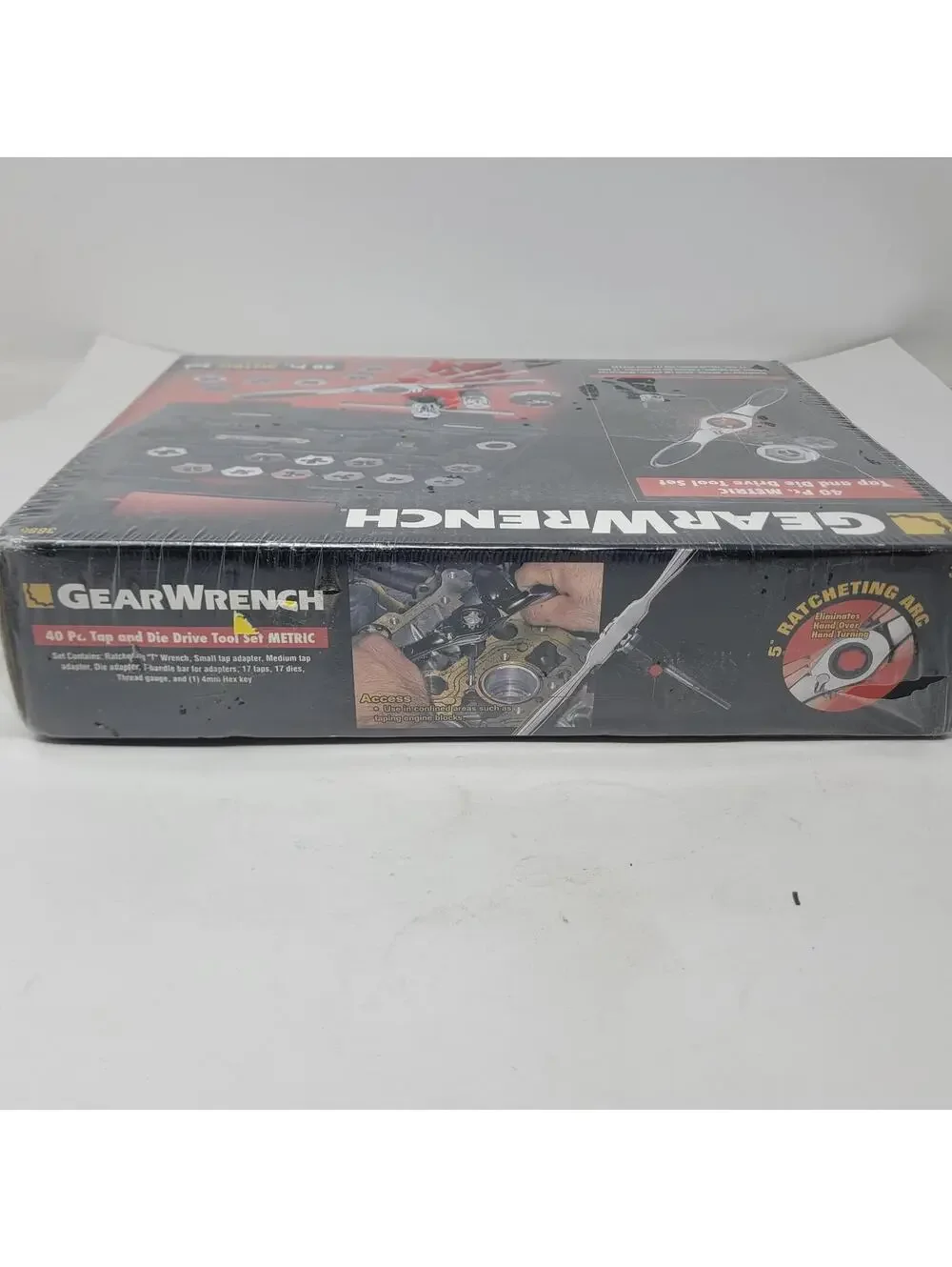 Other | Gearwrench 4 Pc Metric Tap And Die Drive Tool Set Ratcheting ...